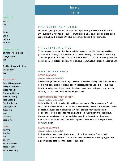 Multimedia Resume Templates, Samples & Examples | Resume Templates 101